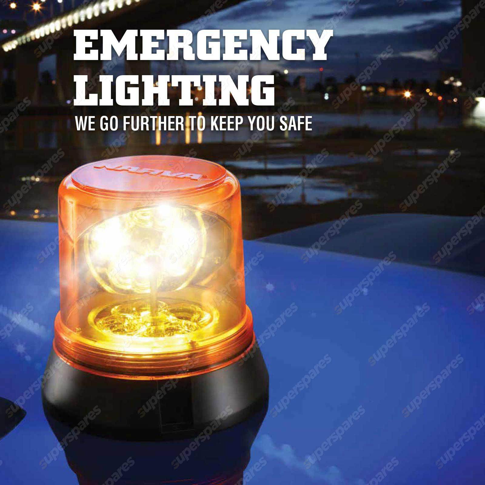 Narva Sentry L.E.D Portable Battery Powered Strobe Amber With Magnetic ...