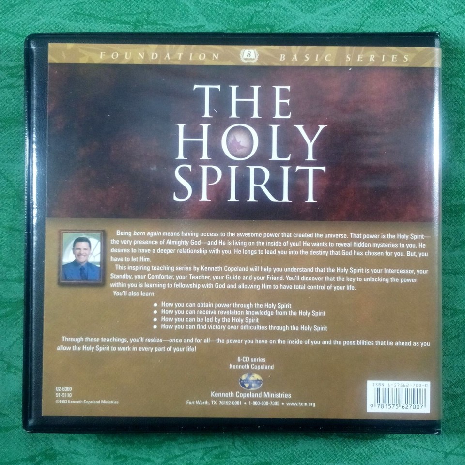 Audio CD Set - Kenneth Copeland - The Holy Spirit (FBS #8) | eBay