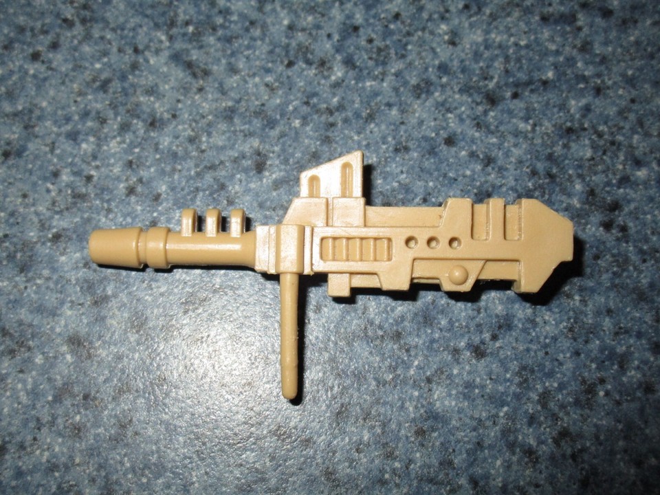 Mattel Captain Power Lt. Tank Ellis LASER BLASTER GUN Part Lot Weapon ...