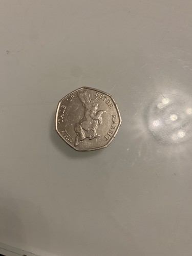 The tale of peter rabbit rare 50 pence coin | eBay UK