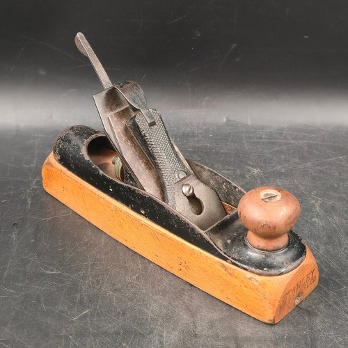 Antique Stanley Rule & Level Co. Bailey No. 23 Transitional Wood Plane ...