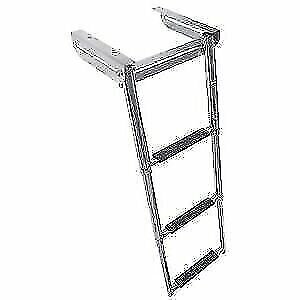 WINDLINE MARINE Slide Mount Ladder 3 Step Stainless Steel | eBay