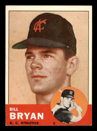 1963 Topps Baseball #236 Bill Bryan EX *e2 | eBay