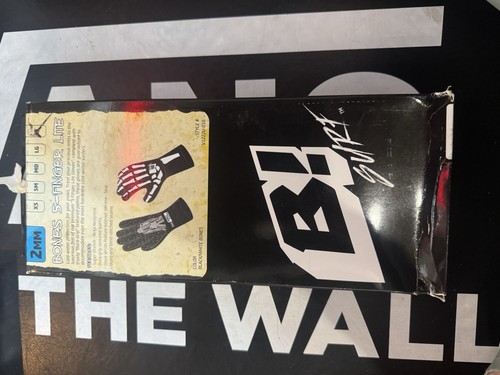 Buell Bones 5 Finger Lite Gloves 2MM Size XL | eBay