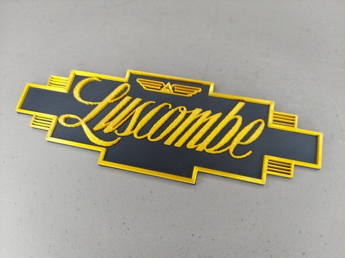 Luscombe Aircraft Airplane Instrument Panel Emblem 3D Printed | eBay