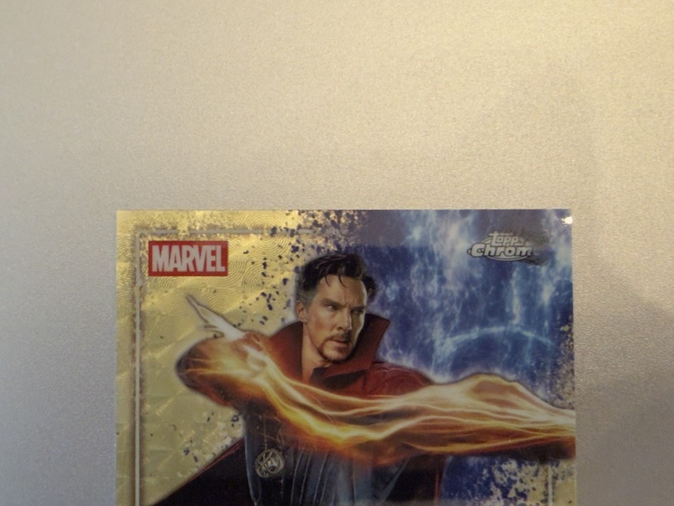 2025 Topps Chrome Marvel Studios 1/1 Superfractor DOCTOR STRANGE Snap ...