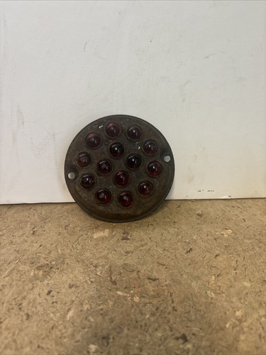 Vintage Type A King Bee Foto Ray type Reflector W/Ruby Red Glass ...