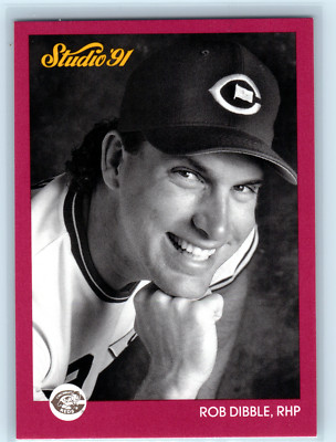 1991 Studio #163 Rob Dibble Cincinnati Reds | eBay