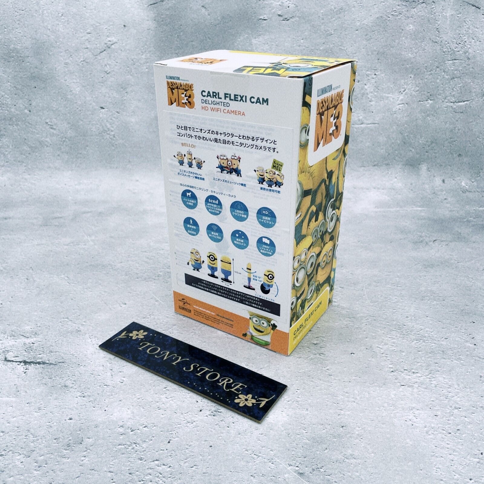 F K Solutions Minions Carl Flexi Cam Monitoring Security Camera Joy ...