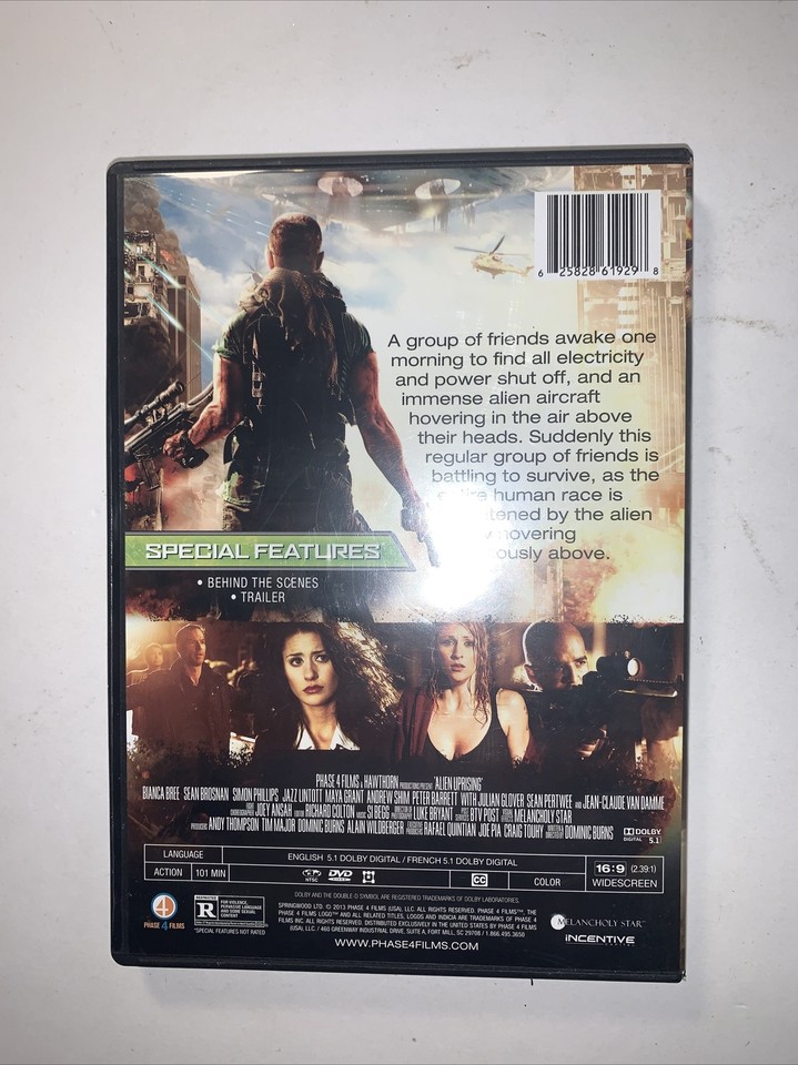 Alien Uprising - DVD - VERY GOOD 625828619298| eBay