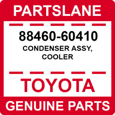 88460-60410 Toyota OEM Genuine CONDENSER ASSY, COOLER | eBay