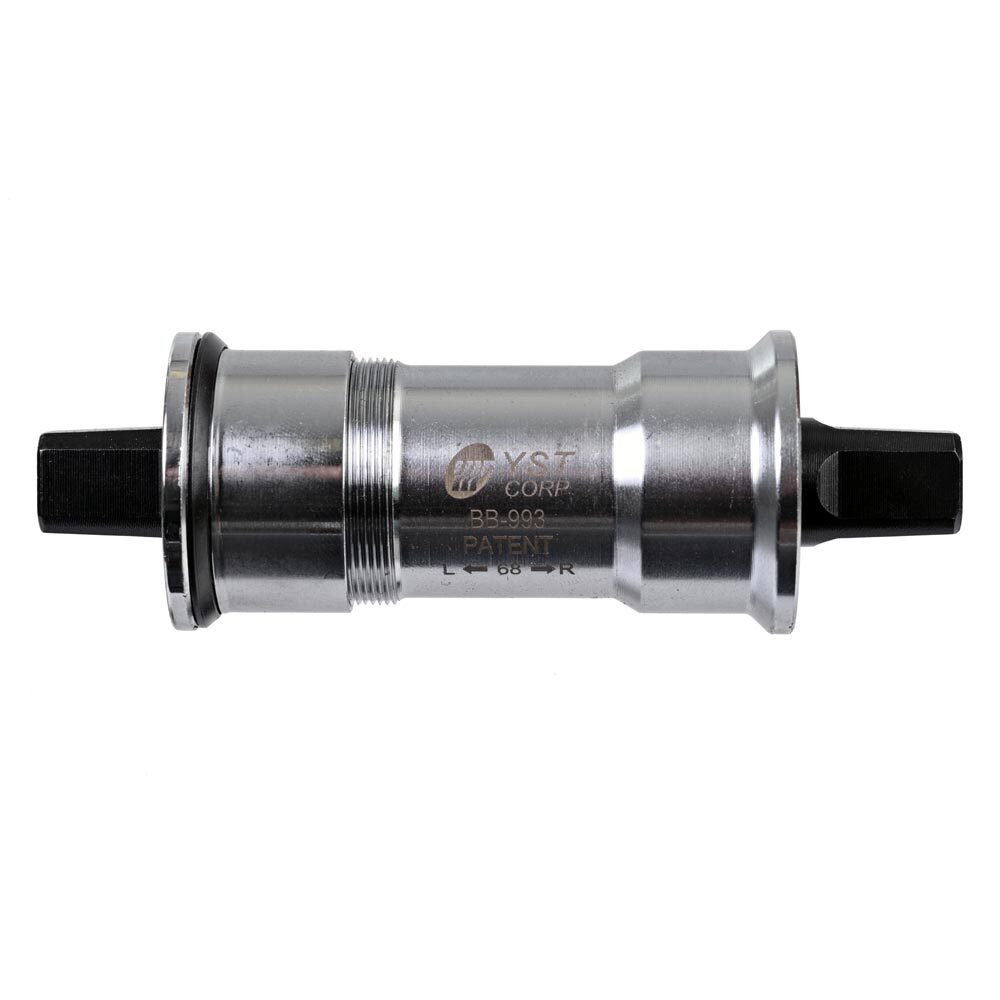 Bike Bottom Bracket 116 x 68mm YST Threadless Cartridge Square Taper BB ...