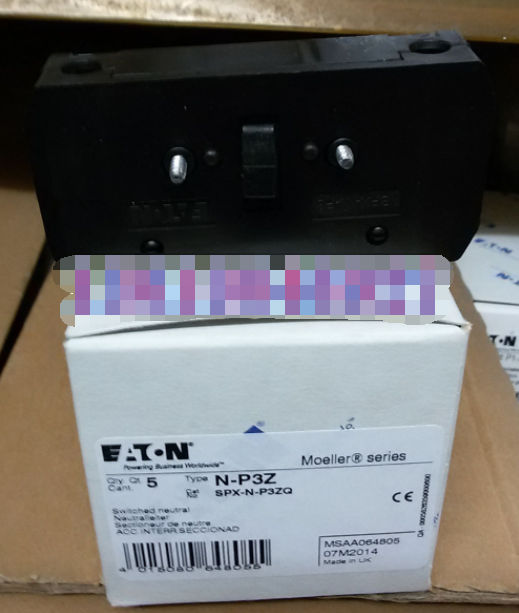 1PCS Eaton Moeller N-P3Z SPX-N-P3ZQ Swtched Neutral Brand for sale ...