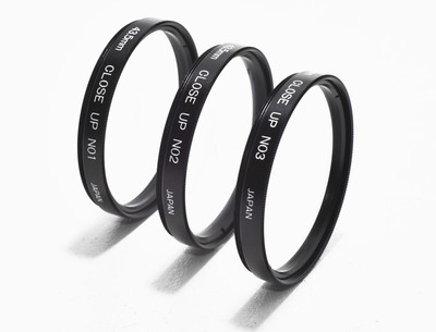 Close up Filter set 1 2 3) 43.5mm Made in Japan Macro Stackable Filters ...
