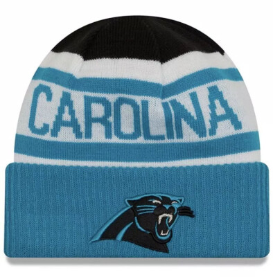 NFL Biggest Fan 2.0 Cuff Knit Beanie New Era Carolina Panthers Football ...