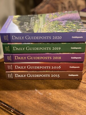 Daily Guideposts 2015,16,18,19 &20 Larger Print Edition | eBay