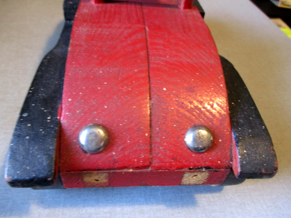 1930'S ORG- FOLK ART- HAND BUILT TRUCK- SEMI- TRAILER ANTIQUE TOY-32 ...