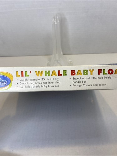 Vintage Intex The Wet Set Inflatable Lil Whale Pool Baby Float 56571T ...
