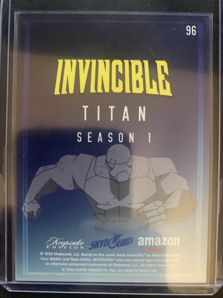 2025 Keepsake Invincible Red #96 - Titan #27/50 | eBay
