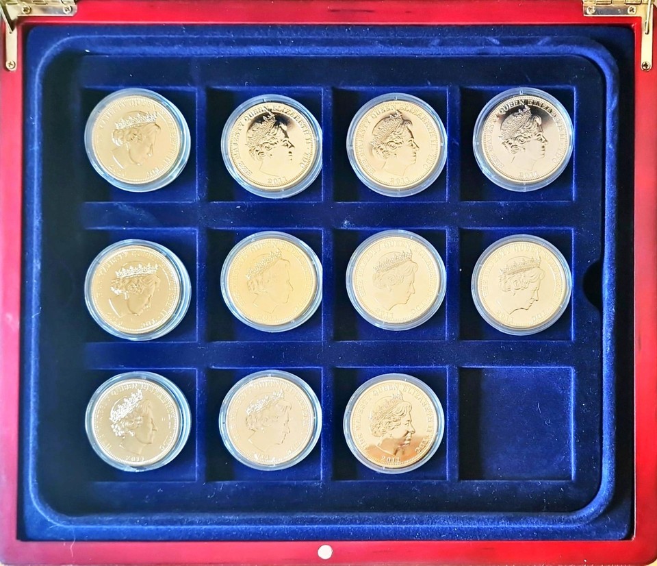 Royal Mint Commemorative Coins 2011 and 2010 One Crown | eBay UK