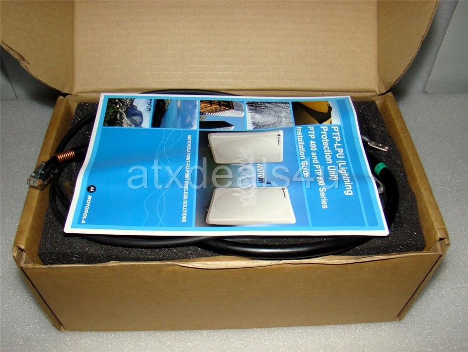 Motorola WB2900 PTP LPU Lightning Protection Ethernet Surge Kit New | eBay