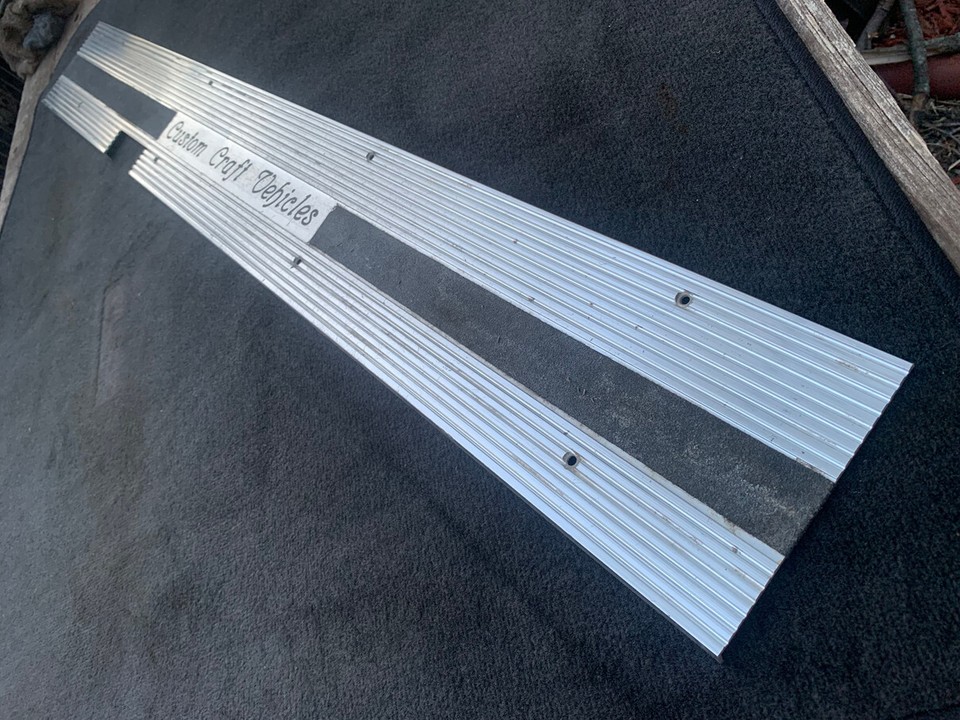 85-95 Chevy G20 Van Custom Craft Vehicles 60/40 Side Door Floor Skid ...