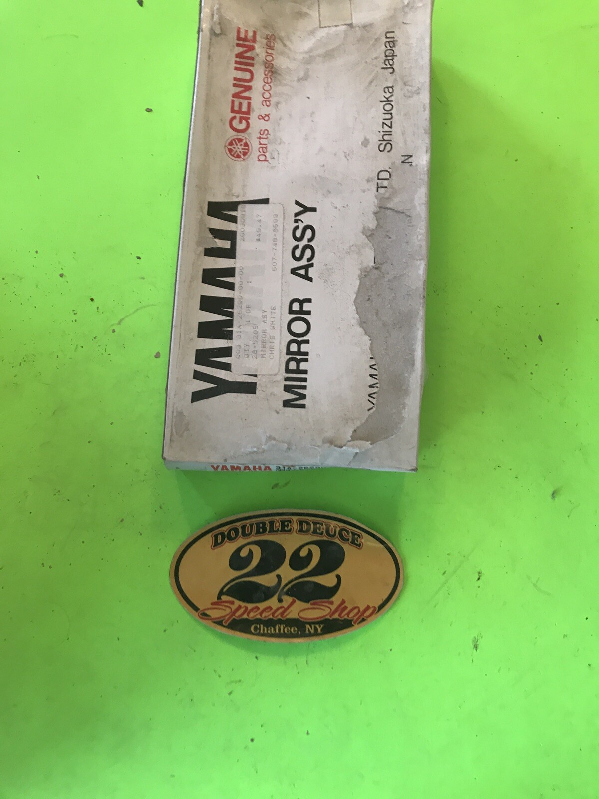 GENUINE Yamaha NOS 31A-26290-00 MIRROR ASSEMBLY (5G2-26290-10) | eBay