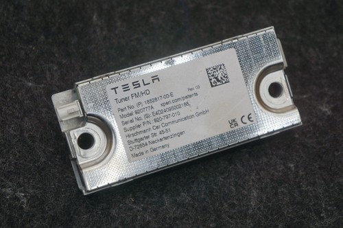 FM/HD Radio Tuner Module OEM 1852817-00-E Tesla Model 3 2024 Cybertruck ...