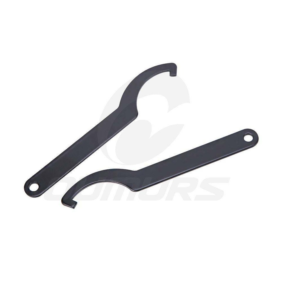 Universal 2pcs Motorcycle Shock Tool Spanner Wrench For ATV Snowmobile ...