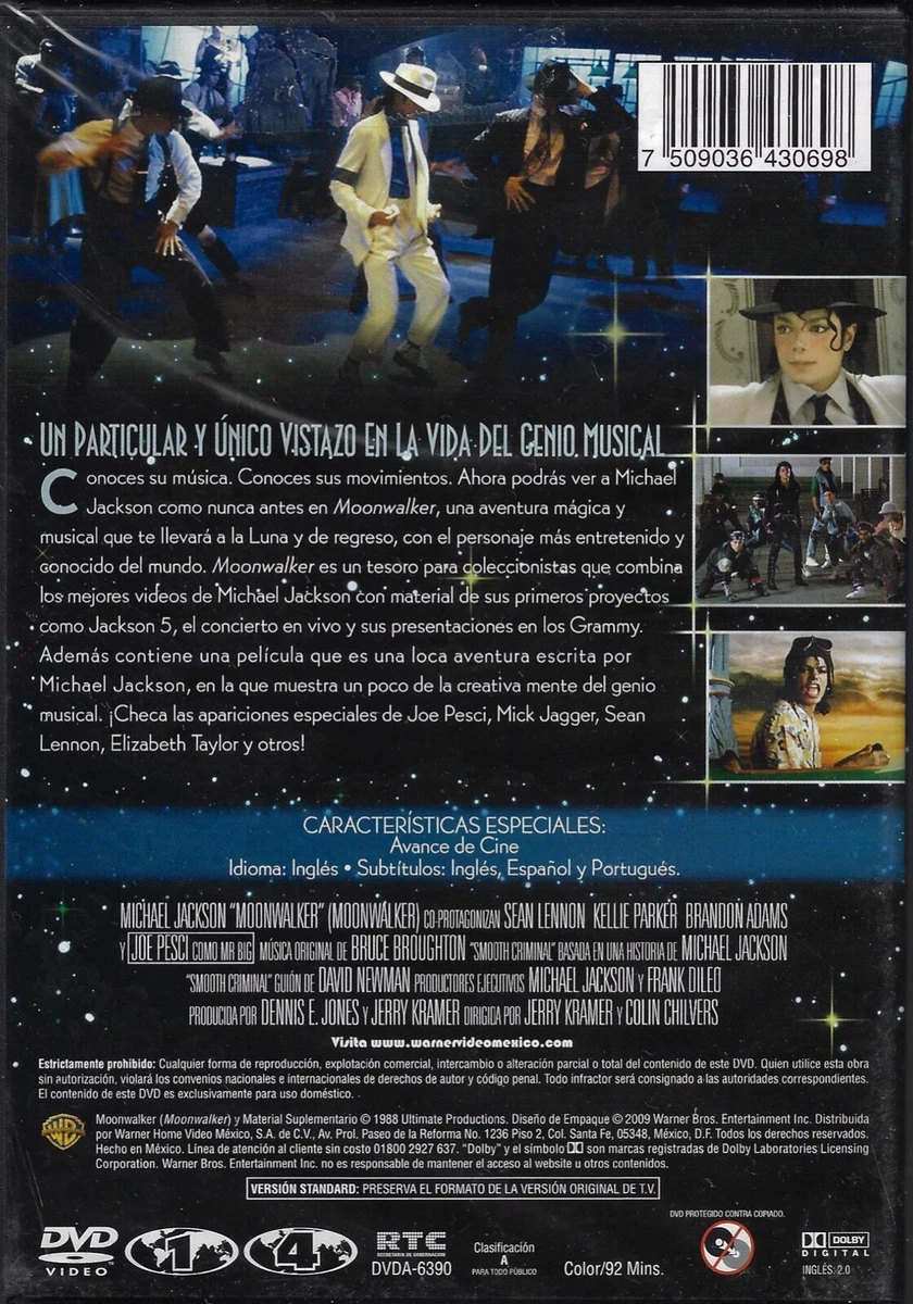 Michael Jackson Moonwalker Dvd