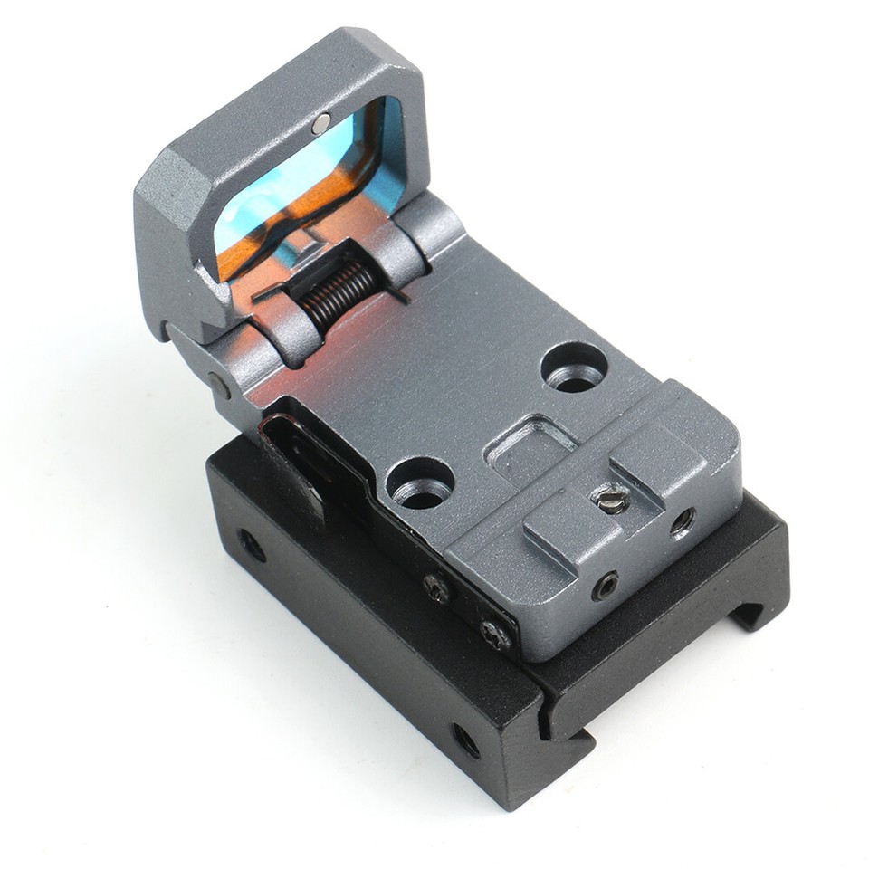 Mini Folding Flip Up Red Dot Sight Holographic Reflex Sight RMR For ...