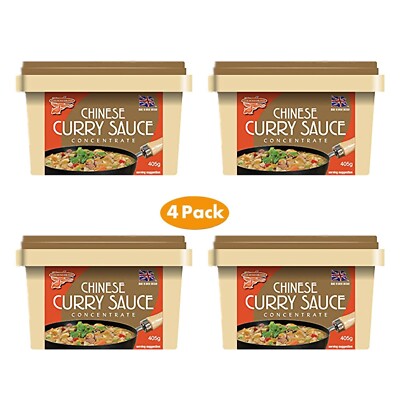Goldfish Chinese Curry Sauce Concentrate,405g (Box of 4 tubs) | eBay UK
