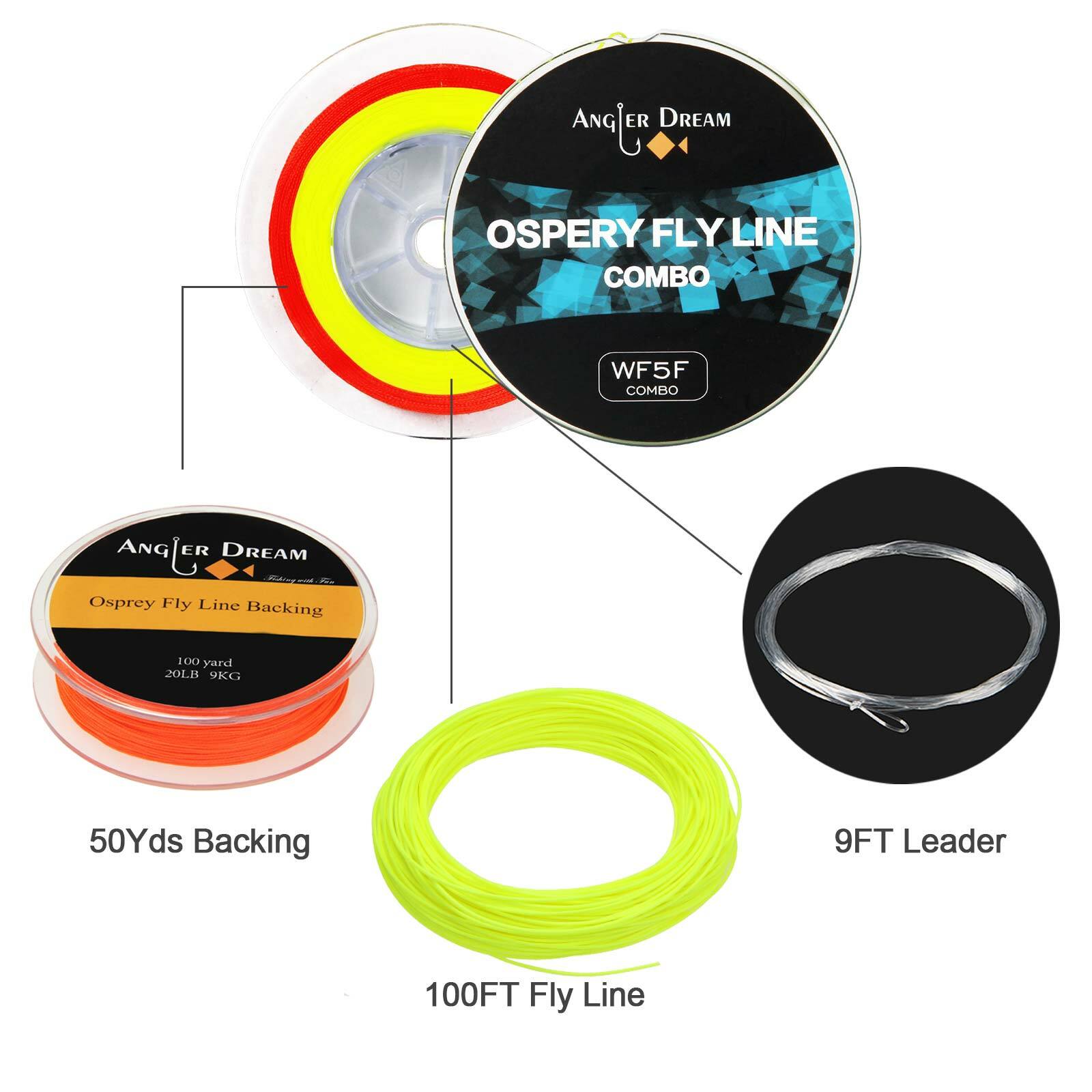 Fly Fishing Reel 1/2 3/4 5/6 7/8WT Aluminum Large Arbor Fly Reel Fly ...