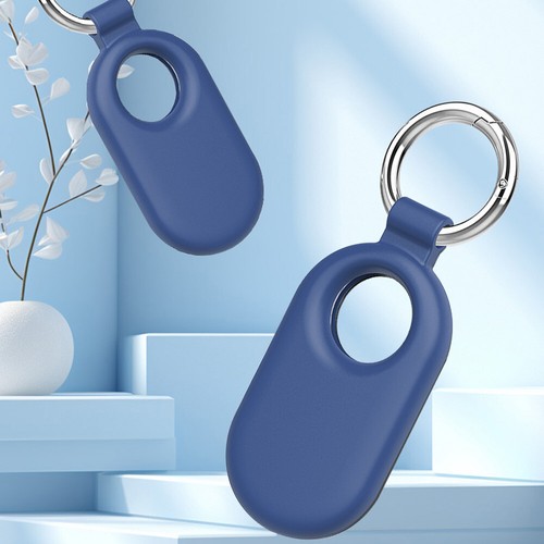 Silicone Case Case Cover Shell with Keychain for Galaxy SmartTag2 ...
