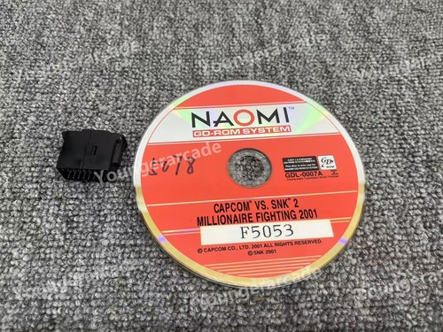 Used Sega Naomi Capcom Vs SNK 2 Millionaire Fighting 2001 GD-ROM Tested ...