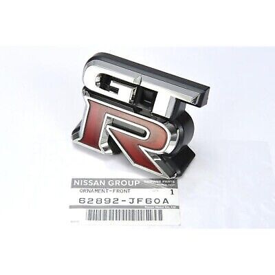 NISSAN Genuine GT-R R35 Front "GT-R" Emblem Badge 62892-JF60A | eBay
