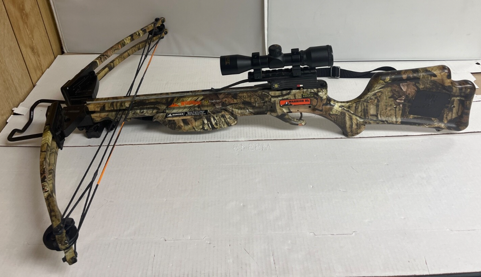 Wicked Ridge Warrior HL Hunting Crossbow Ten Point Camo with Scope | eBay