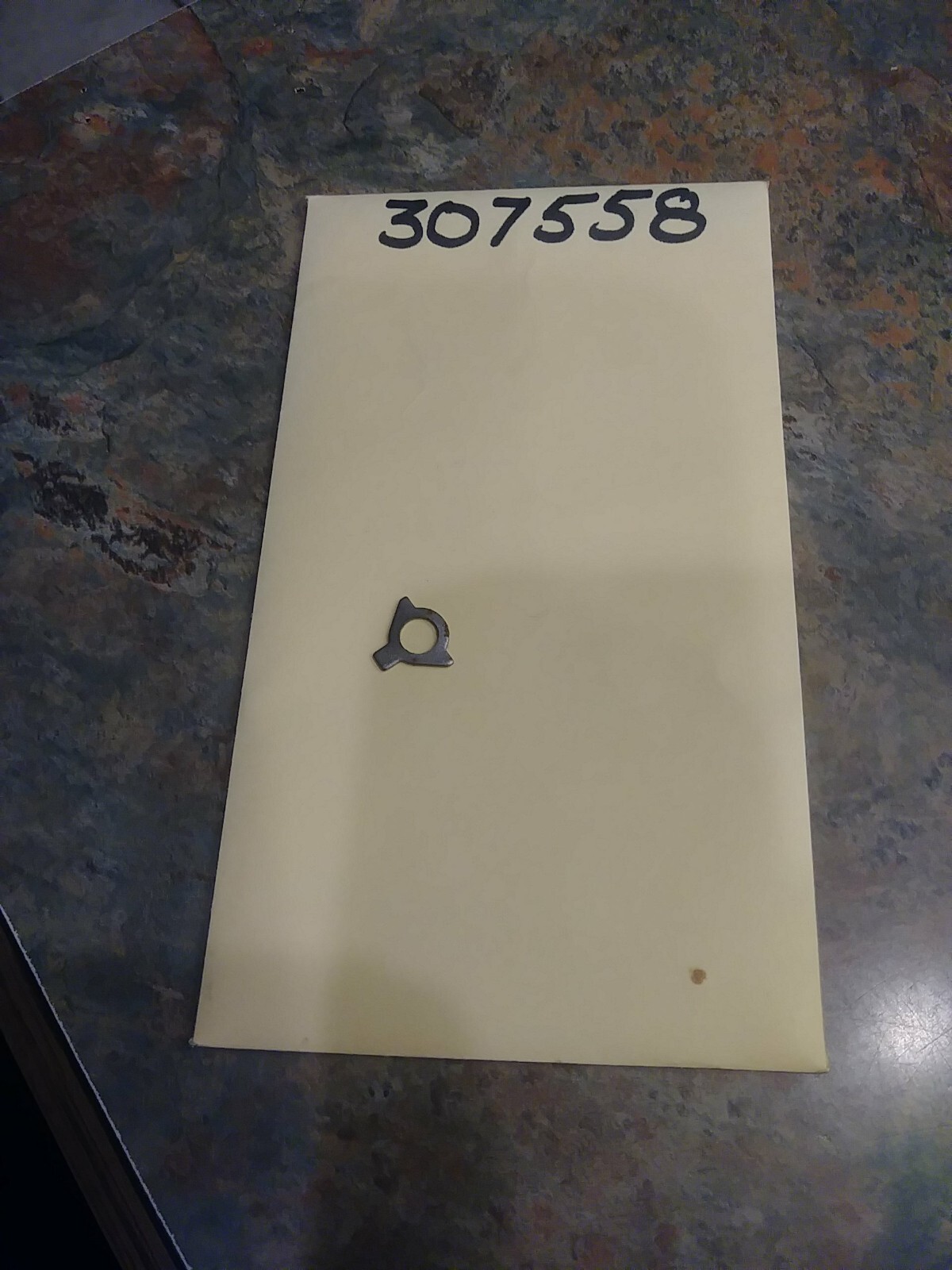 T75 EVINRUDE Johnson OMC 307558 Lock Plate OEM Factory Boat Parts for ...