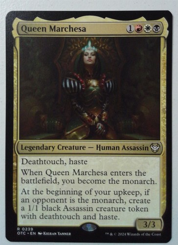 Queen Marchesa *Rare* Magic MtG x1 OTC Commander Outlaws | eBay
