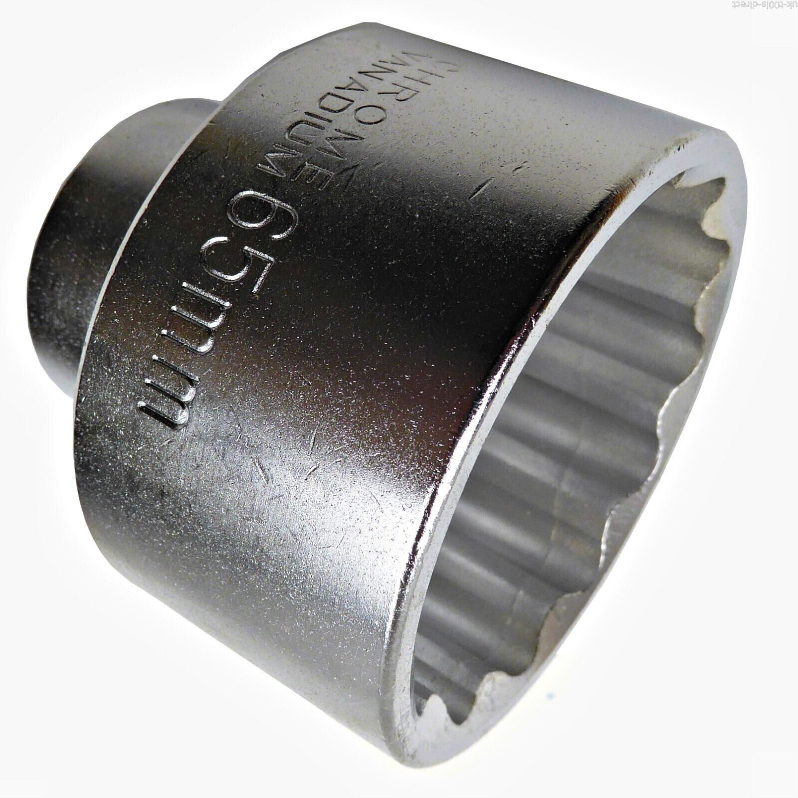 65MM HUB NUT SOCKET - 3/4" drive 12 point bi hex design for FORD ...