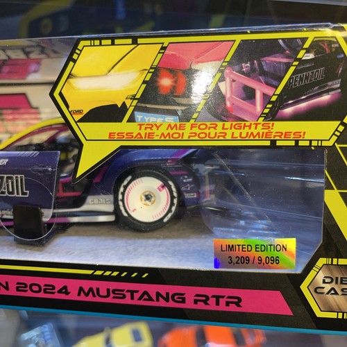 Jada Toys Ben Hobson 2024 Ford Mustang RTR, 1:24 LIMITED EDITION 3209/ ...