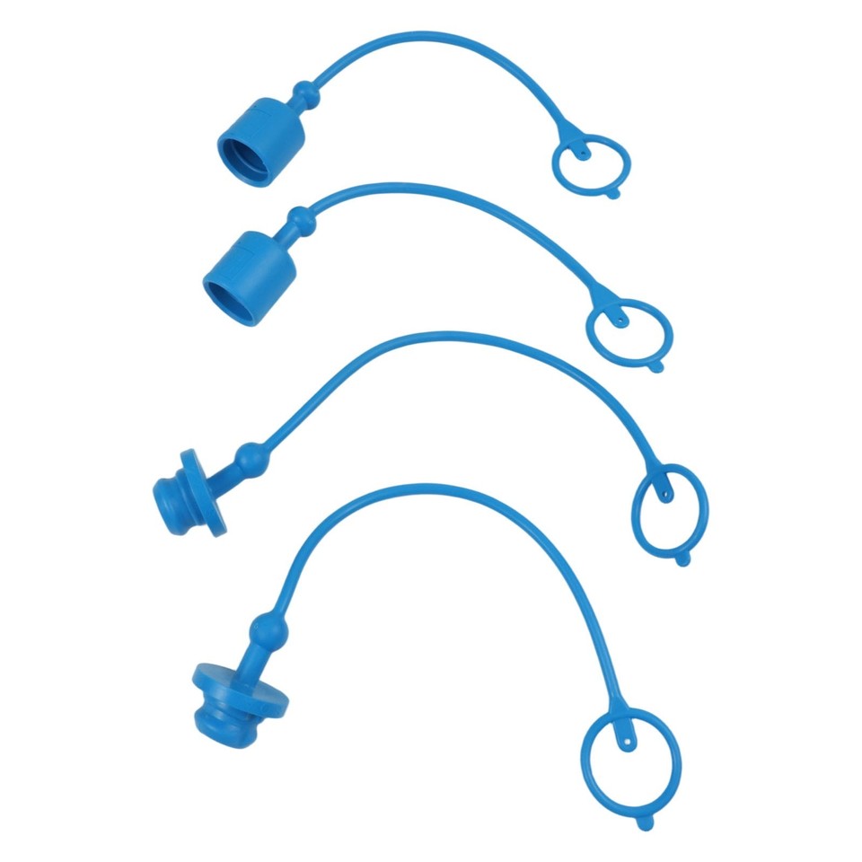 Hardened PVC Material Hydraulic Quick Disconnect Covers Two Sets ...