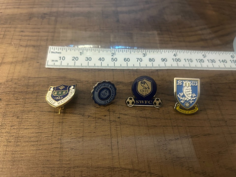 English Football Clubs FC Metal Pin Badges - Pick Your Team - Multibuy ...