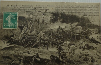 CHAMPIGNY 94 CPA Battle Of Champigny Combat Of The Plâtrière | eBay
