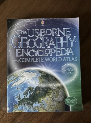 NEW Usborne Geography Encyclopedia with Complete World Atlas w/ Links ...