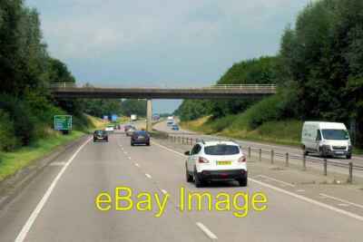 Photo 6x4 Westbound A50 Flacket's Lane Bridge The A50 is a major trunk ...