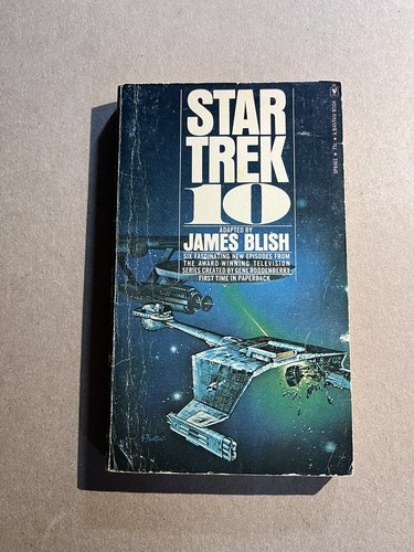 STAR TREK 10 by James Blish with J.A. Lawrence 1974 Bantam paperback ...