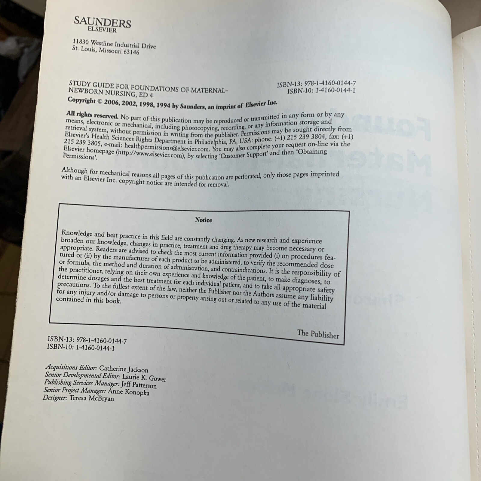 Foundations of Maternal-Newborn Nursing by Emily Slone McKinney and ...