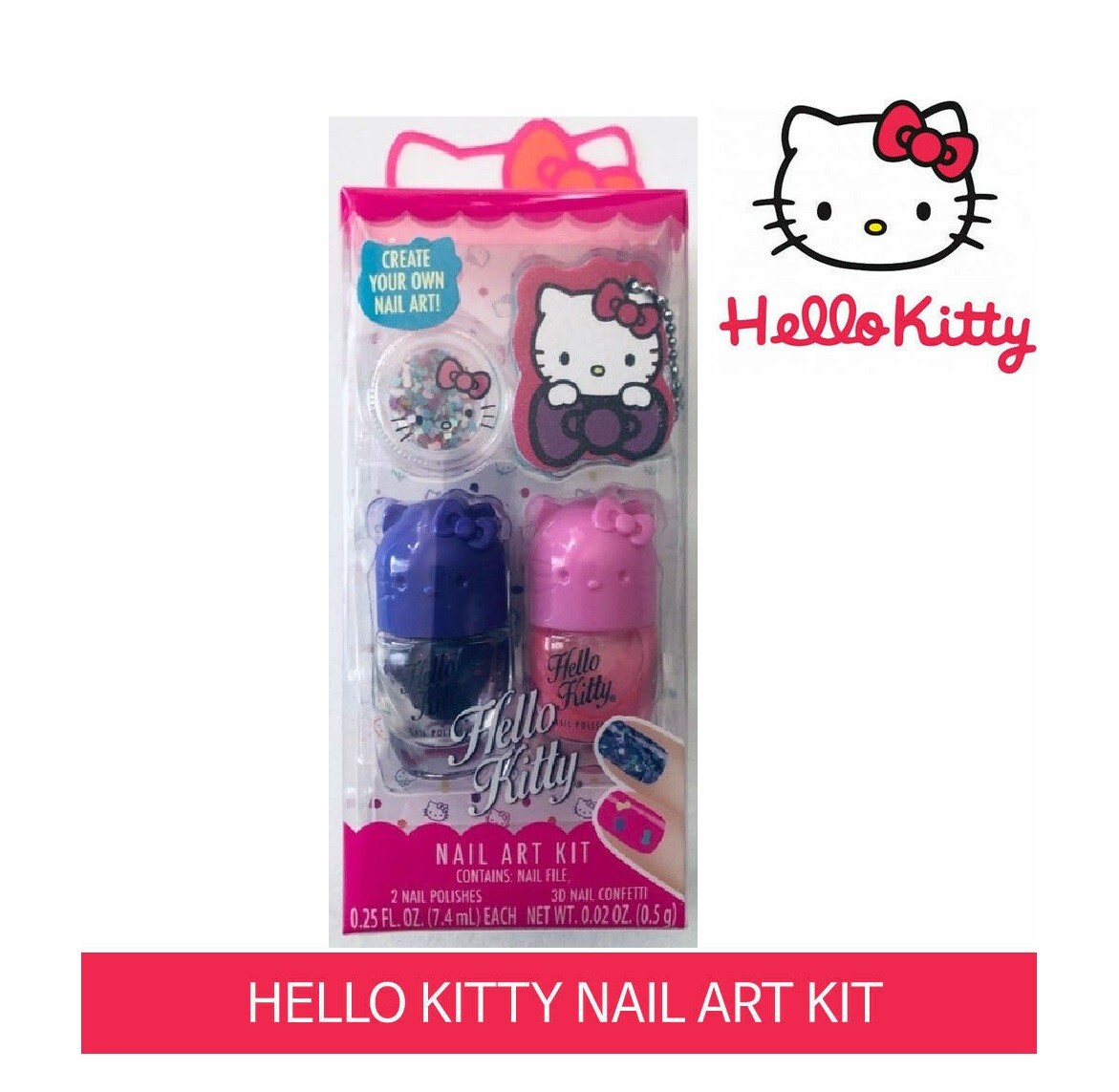Hello Kitty Nail Polish For Kids