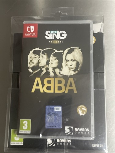 Pack Nintendo Switch Let’s Sing Presents ABBA + 2 Micro Neuf PAL | eBay